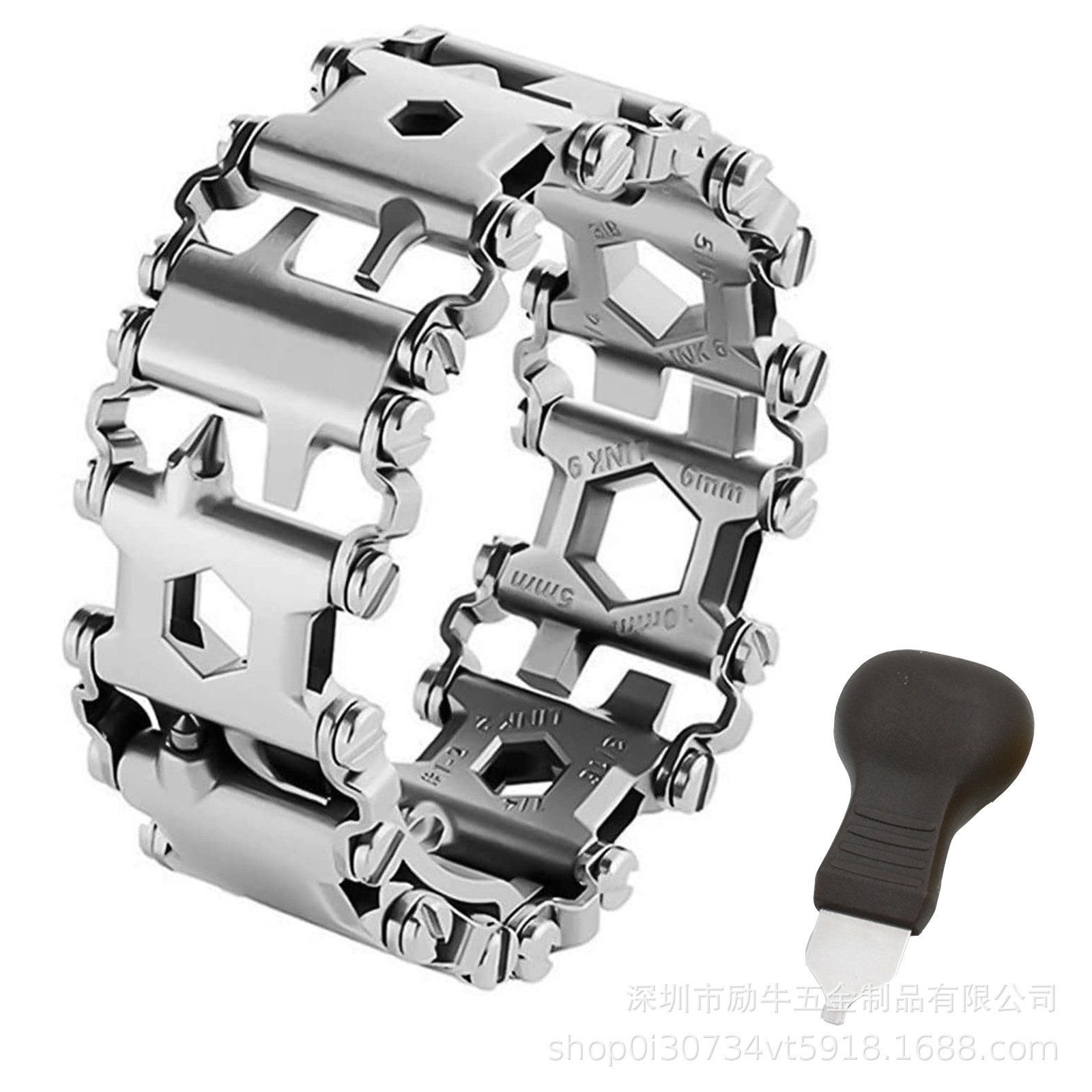 Multi-tools Bracelet 29-in-1 Multifunction Tool Stainless Steel ...